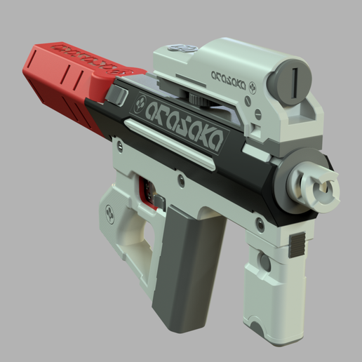 🔫 Shingen Mark V - Modular Pistol (Cyberpunk 2077 Inspired 3D Model ...