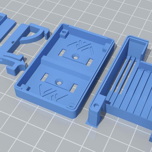 🔌 Yunshan HW-622 1-Canal Relé Caso ESP8266 40x65・Archivo OBJ Gratis ...