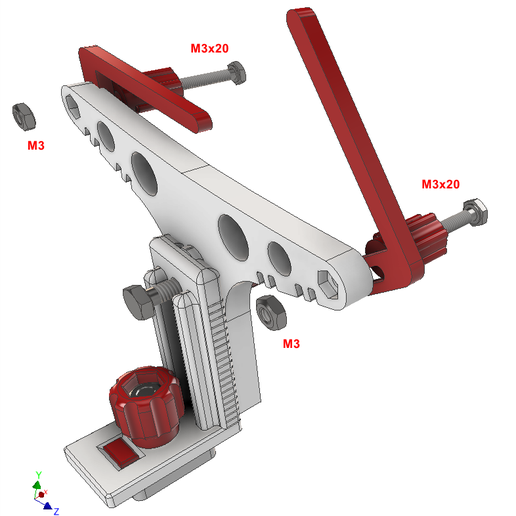 STL file Universal holder for scale models building - BASIC SET PART 2 ...