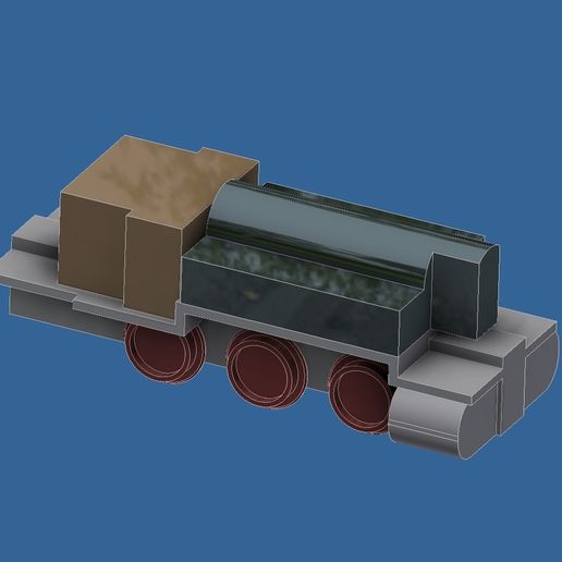 🛤️ 009 Model Railway Engine 3D parts・ STL File for 3D printing・Cults