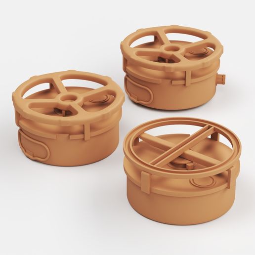 🪖 M1 antitank mine, M1A1 and M4 AT mines・ 3D File for 3D printing・Cults