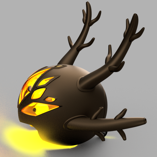 🪖 Amphibia - Darcy/The core's Helmet - 3D Model・ 3D File for ・Cults
