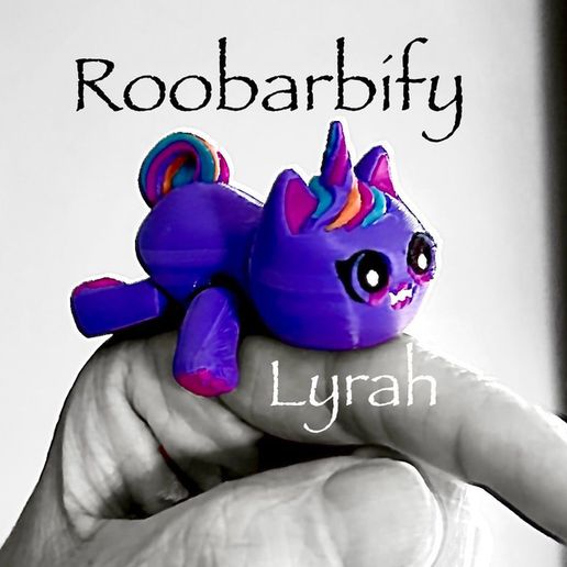 🦄 Lyrah - Caticorn・ STL File for 3D printing・Cults