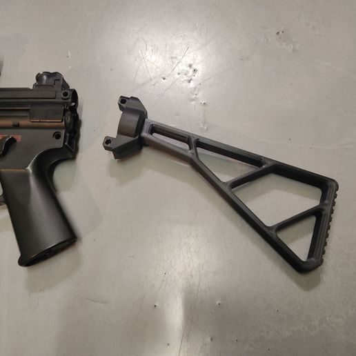 STL file MP5 STOCK 🔫 ・3D printable model to download・Cults