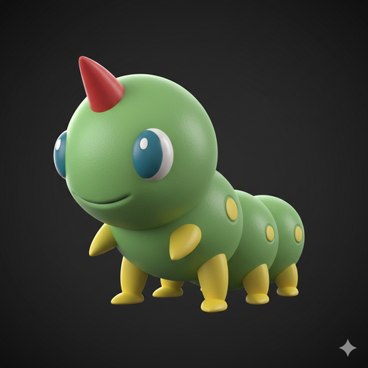 🐉 POKEMON CARTOON Caterpie charizard, pokemon phone stand, pokemon ...