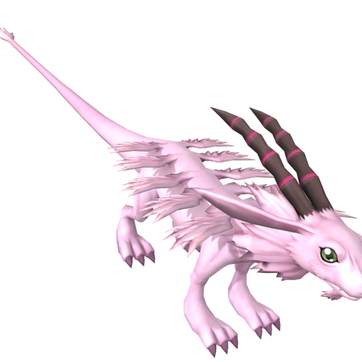 OBJ file Magnadramon 🐉💗 ・3D printing model to download・Cults