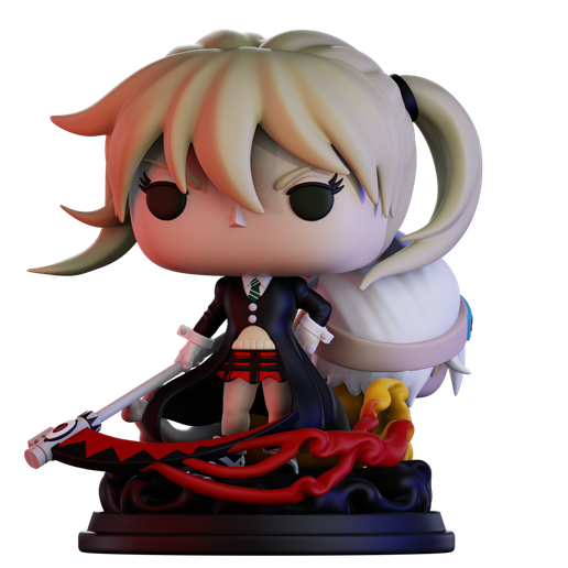 🎨 Maka Albarn with Evans - Soul Eater・ 3D File for 3D printing・Cults