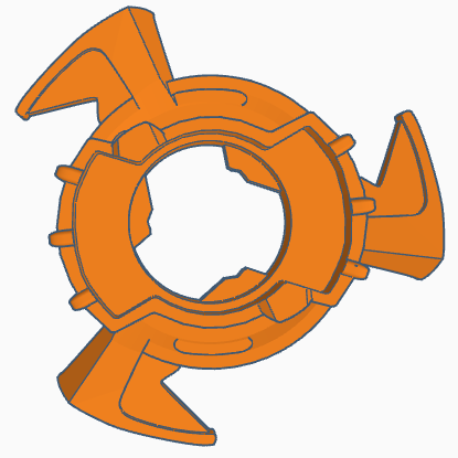 🤴 BEYBLADE X | BUMP KING | CX ASSIST BLADE | BAKUTEN SERIES・Free STL ...