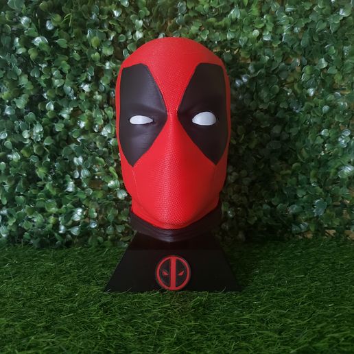 🎧 DEADPOOL HEAD, DEADPOOL HEADPHONES STAND EASY PRINT WITHOUT SUPPORTS ...