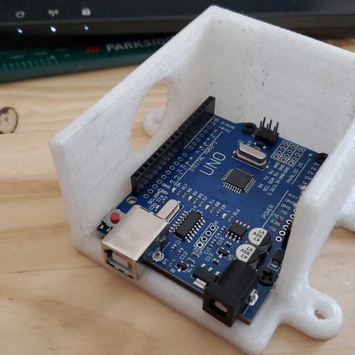 Archivo STL gratis Arduino uno cnc shield support for 30mm fan 🛡️ ・Diseño por impresión en 3D ...