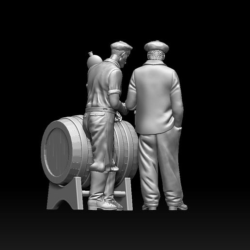 STL file Worker 🍷 (OBJ)・3D printable model to download・Cults