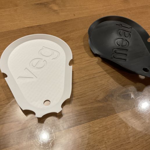 3D printing Spoon and Utensils rest (esp for mixed veg/meat households ...