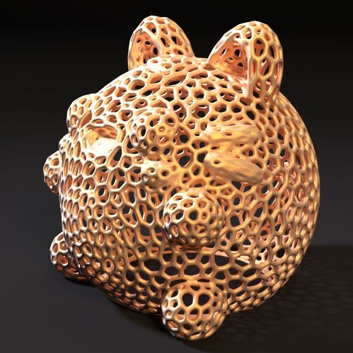 3D file Cat ball Meowth 🐱 ・3D printer model to download・Cults