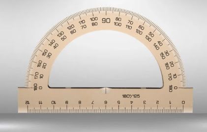 Archivo DXF gratis Geometría transportador lasercut 📐 ・Objeto ...