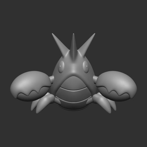 3D file 341 corphish 🐉 ・3D printer design to download・Cults