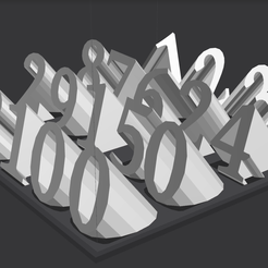 Numbers best STL files for 3D printer・1.4k models to download・Cults