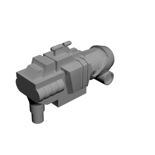 STL file Transformers G1 Grimlock Rocket Launcher and Rocket 🤖 ・3D ...