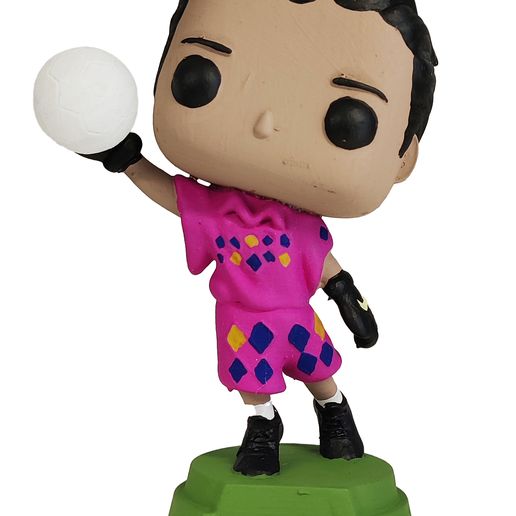Archivo STL Funko Jorge Campos Portero ⚽ ・Modelo para descargar e ...