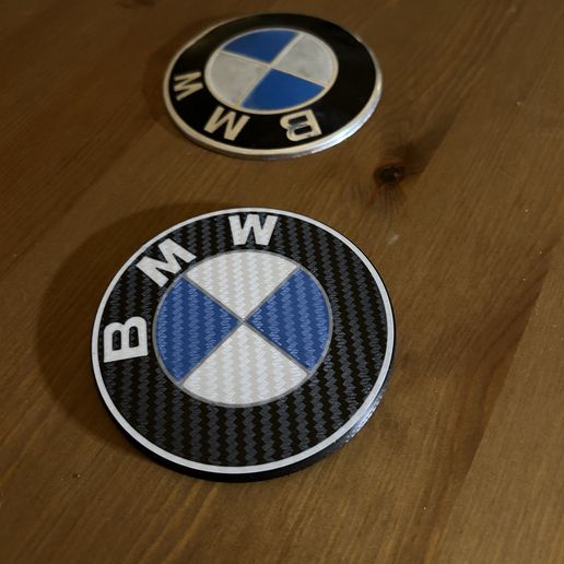 📛 82mm BMW Badge Emblem - Pre-Sliced 3D Print for Bambulab AMS/Prusa XL ...