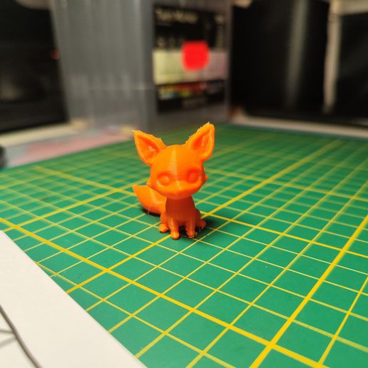 STL file cute fox 🦊 ・3D printing design to download・Cults