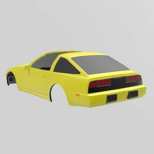 🔝 NISSAN 300ZX Z31 TARGA TOP (1980'S) 1:24 & 1:25 SCALE・ OBJ File for ...