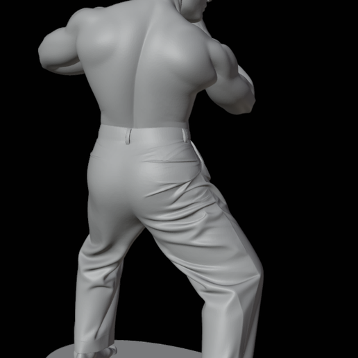 🚐 Jean-Claude Van Damme Martial Arts Pose.・ STL File for 3D printing・Cults