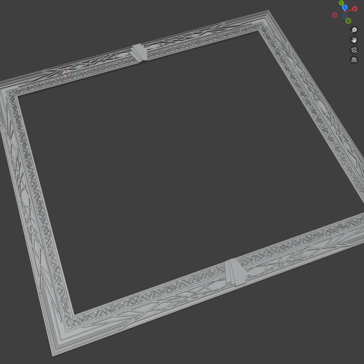 🖼️ FF14 Amaurot inspired frame Set (all Sizes)・ STL File for 3D ...