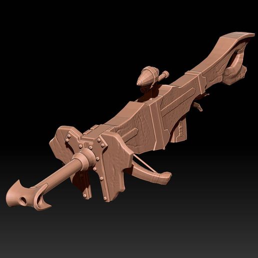 🦴 Bone Shooter - Monster Hunter・ STL File for 3D printing・Cults
