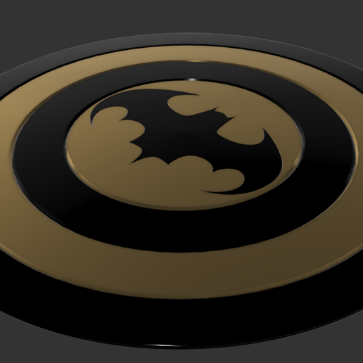 🛡️ batman shield・Free STL File for ・Cults