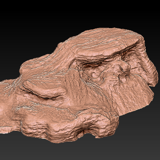 🪨 Terrain scenery - Rock 14・ STL File for 3D printing・Cults