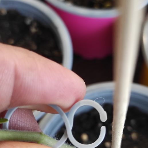Free STL file Simple Universal Plant Clip Holder 🌿 ・3D printer design ...