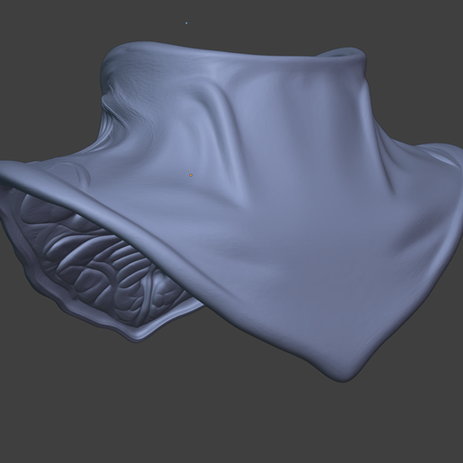 🎭 Biomechanical Gorget・ STL File for 3D printing・Cults