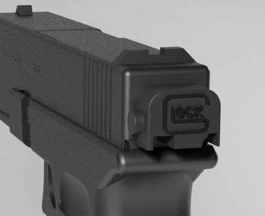 Archivo STL AIRSOFT WE Glock backplate 🔫 ・Modelo de impresora 3D para ...