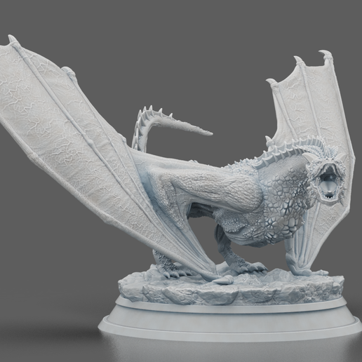 🏠 Meraxes - House of the Dragon・Archivo STL para Impresión 3D・Cults