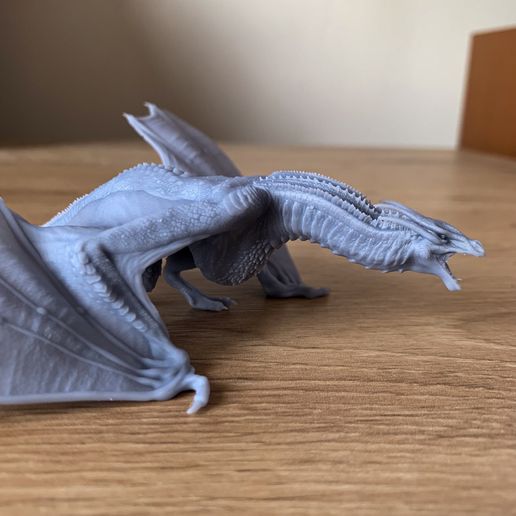 🐉 Syrax dragon fan art - pre supported - FREE model・Free STL File for ...