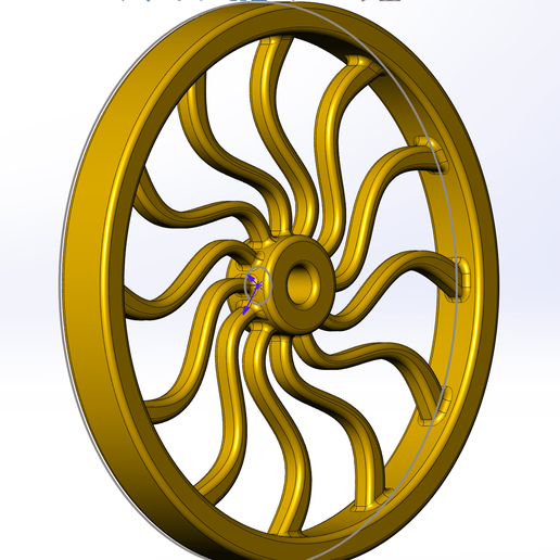 🛞 Flywheel, Wheel, Маховик・ STL File for 3D printing and CNC machining ...