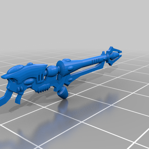 🛰 Dark Space Elf Haywire Gun・Free 3D File for ・Cults