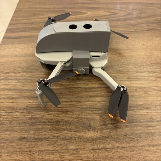 📦 DJI Mini Ultralight Cargo Box - Storage Pod・ STL File for 3D printing ...