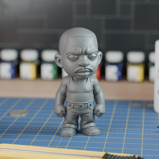 👾 Carl "CJ" Johnson - Grand Theft Auto San Andreas・Free STL File for 3D ...