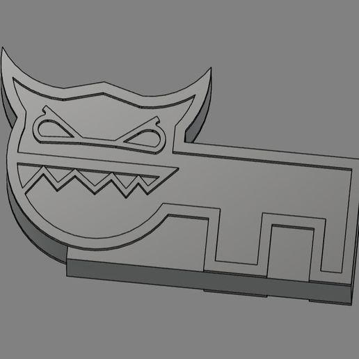 STL file Geometry dash 💨 ・Model to download and 3D print・Cults