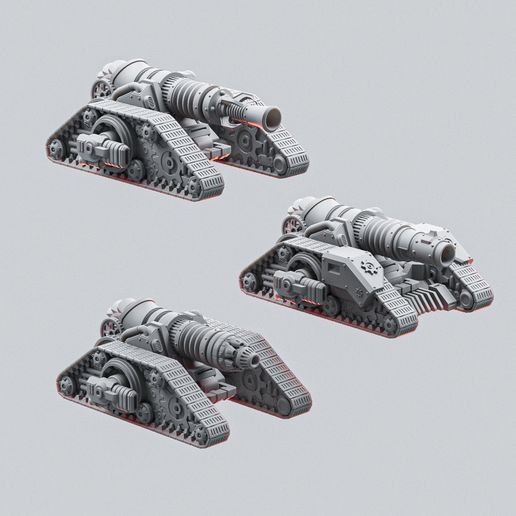 🤏 EPICALLY SMALL IRON CRAWLER・ STL File for 3D printing・Cults