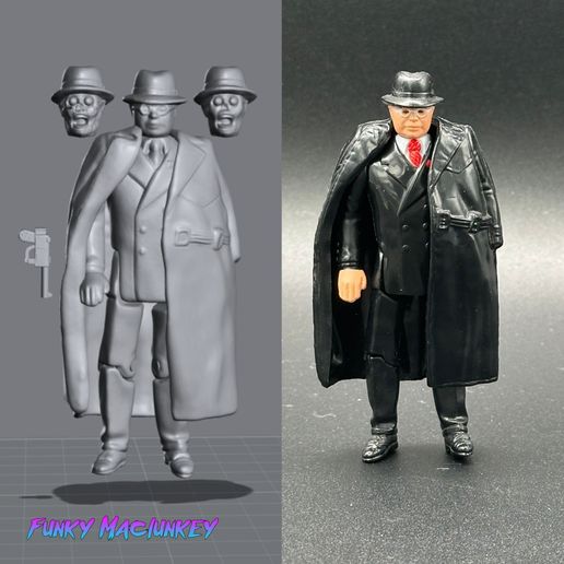 🦸 VINTAGE KENNER INDIANA JONES TOHT ACTION FIGURE・ STL File for 3D ...