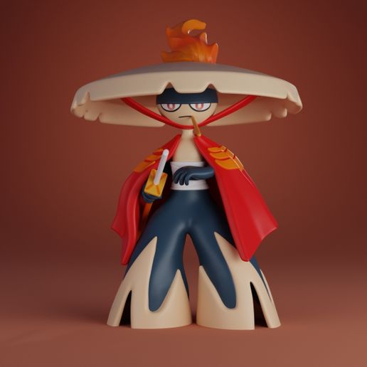 🐉 Bushi Palworld・ STL File for 3D printing・Cults