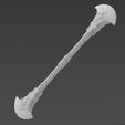 🪓 Prosperine Fan-Axe・Free STL File for ・Cults