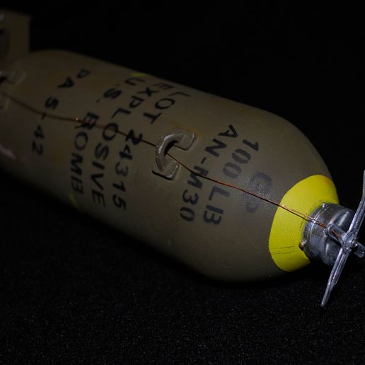 💣 WWII 100lb Bomb (AN-M30) Model・ STL File for ・Cults