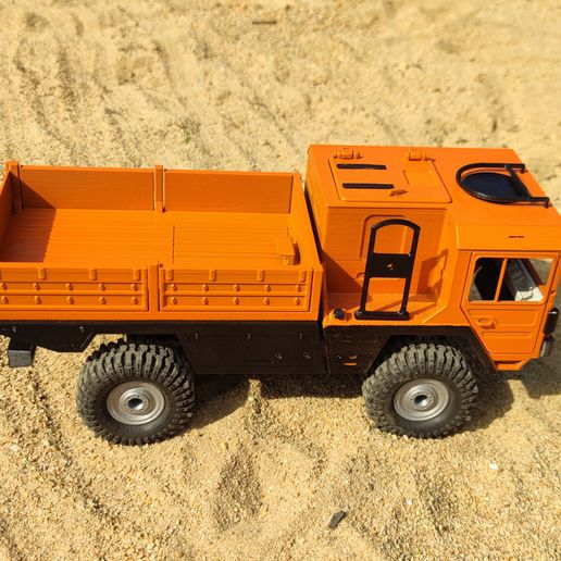 👶 Crawler Baby Cat 1 Flatbed - 1/18 TRX4M RC body attachment・ 3D File ...