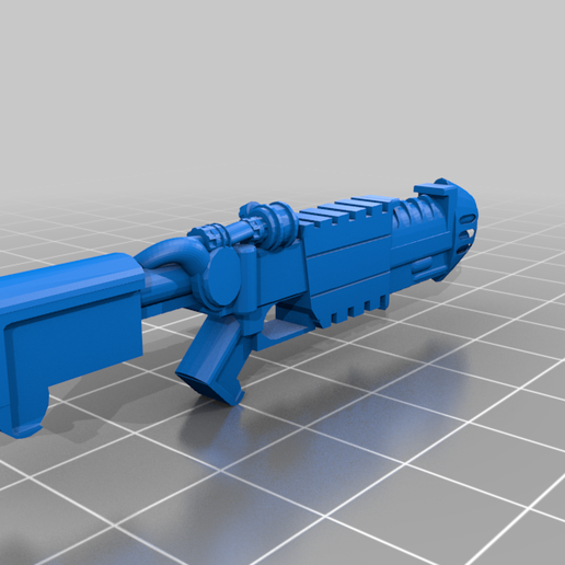 🔫 FHW: Dark Mechanicus Heat Gun・Free 3D File for ・Cults