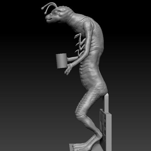 🪱 Men in Black Worm・ STL File for 3D printing・Cults