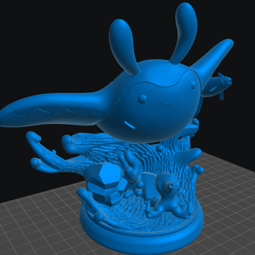 🌊 "Tidewatch Trio" - Mantine × Remoraid × Octillery Ocean Diorama GK ...