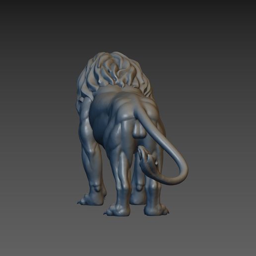 🦁 Lion・ STL File for ・Cults